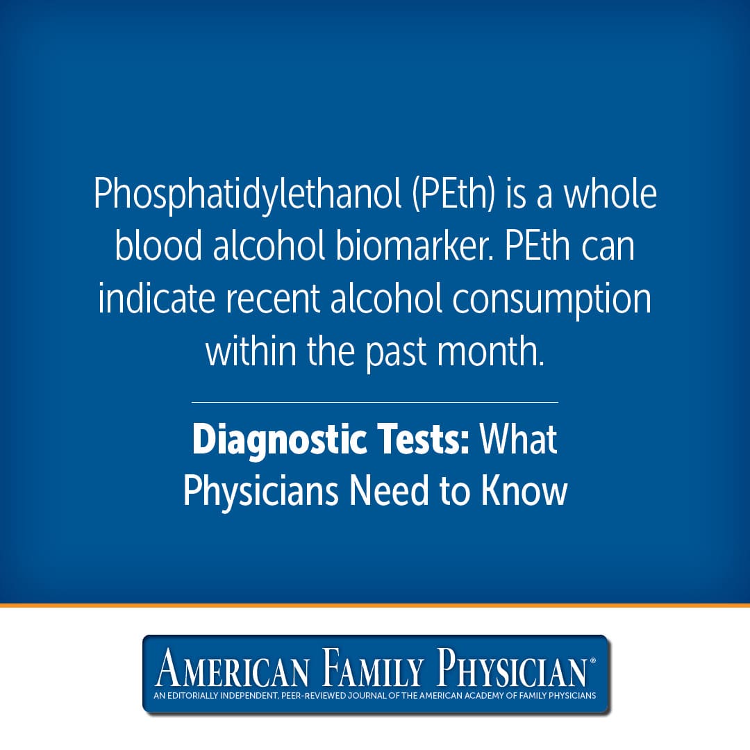 Phosphatidylethanol Test for Identifying Harmful Alcohol Consumption | AFP
